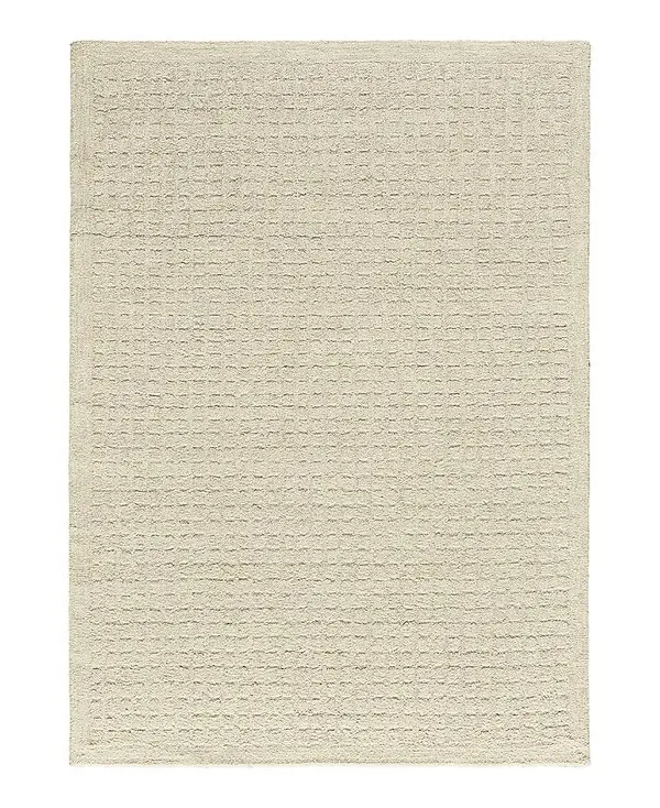 Dkny Pure Grids Pgr01 Area Rug, 3'7 X 5'7 - Ivory/beige