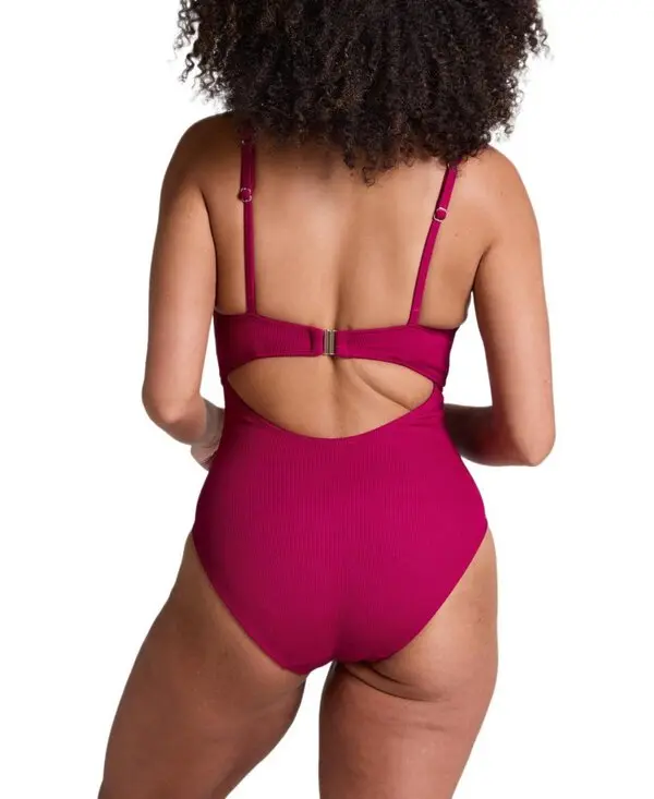 Hunkemoller Crinkle Ring One-piece Bathing Suit