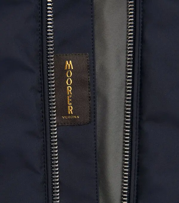 MOORER Alcide Padded Jacket - Navy