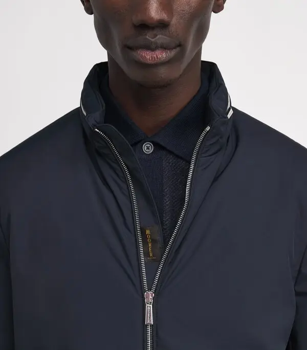 MOORER Alcide Padded Jacket - Navy