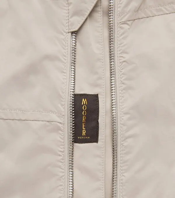 MOORER Albori Hooded Jacket - Beige