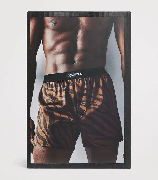 TOM FORD Stretch-silk Printed Boxer Shorts