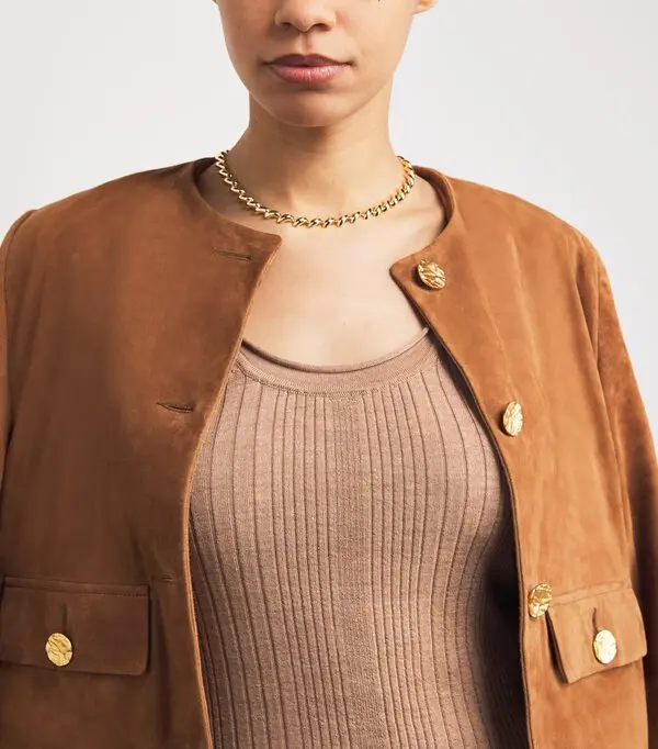 Veronica Beard Merino Wool Tank Top - Brown