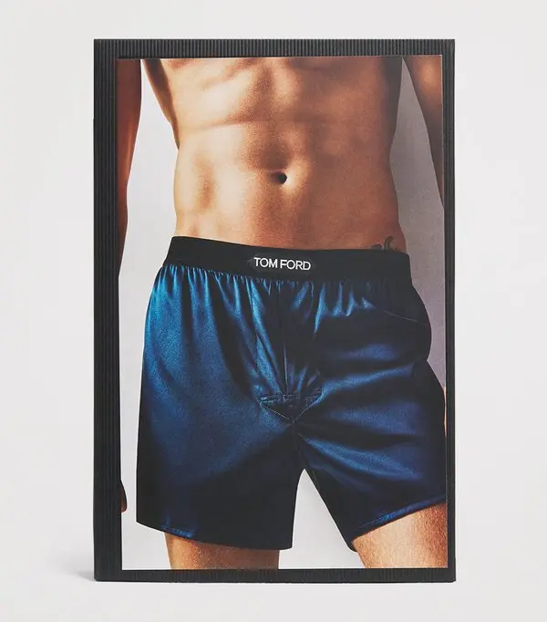 TOM FORD Stretch-silk Printed Boxer Shorts