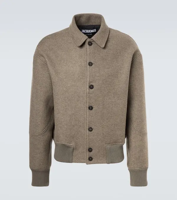 Jacquemus Virgin Wool Blouson Jacket