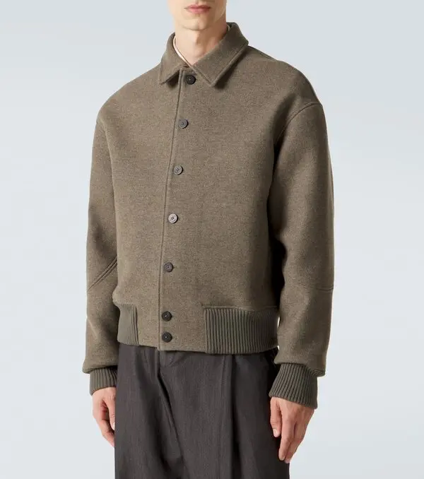 Jacquemus Virgin Wool Blouson Jacket