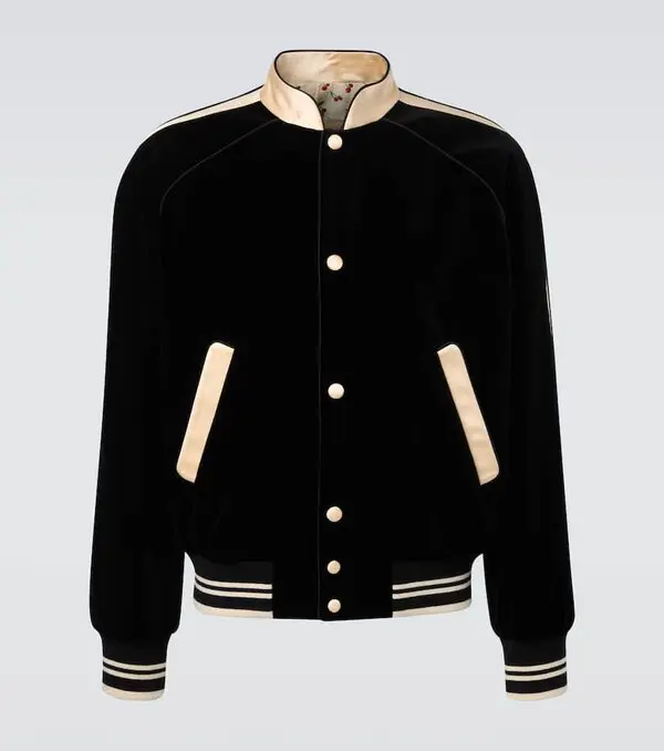 Valentino Garavani Cotton Bomber Jacket