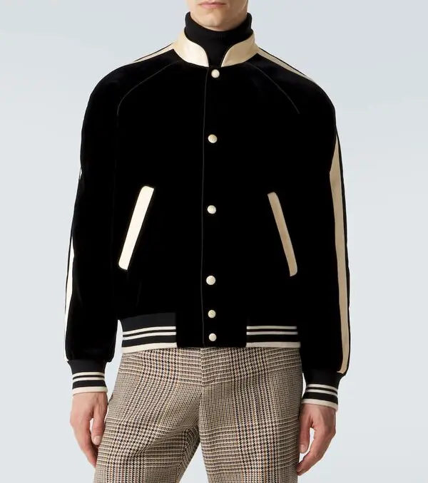 Valentino Garavani Cotton Bomber Jacket