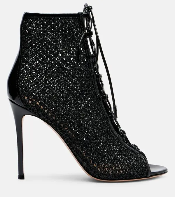GIANVITO ROSSI 105 Leather Pumps
