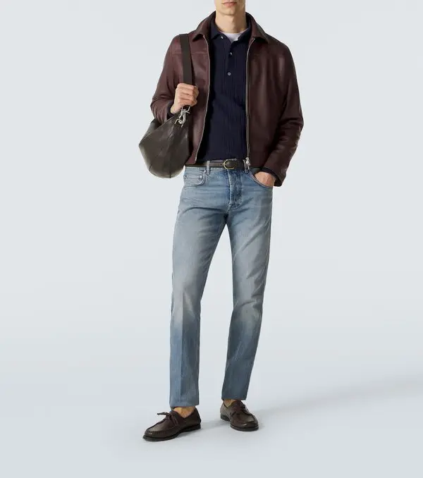 LARDINI Slim Fit Jeans - Blue