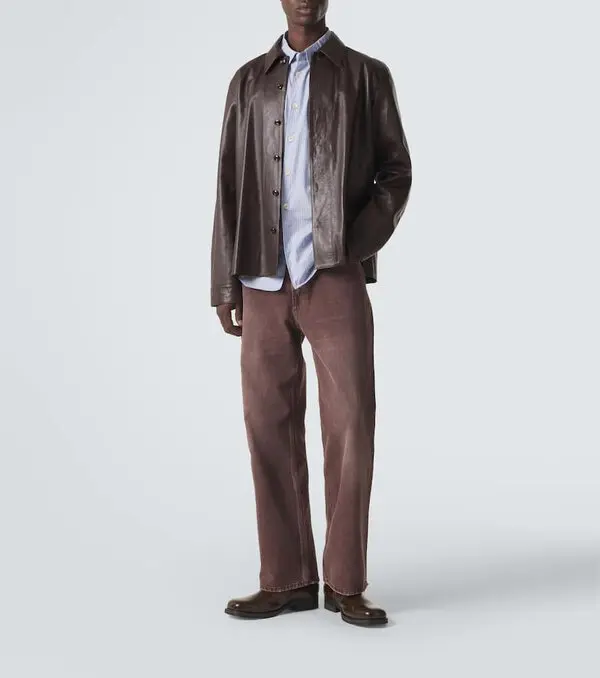 Our Legacy Third Cut Straight Jeans - Brown