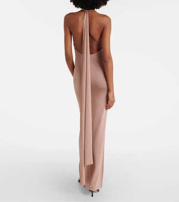 AYA MUSE Onda Maxi Dress - Pink