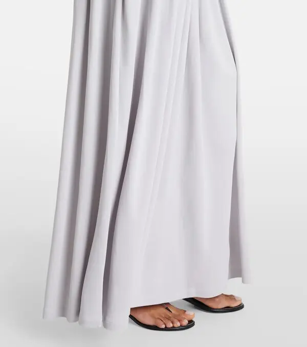 AYA MUSE Spoe Halterneck Maxi Dress - Blue
