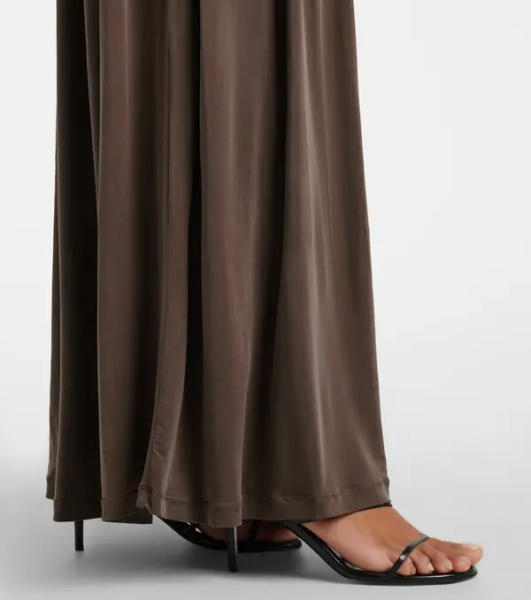 AYA MUSE Alyve Draped Halterneck Maxi Dress