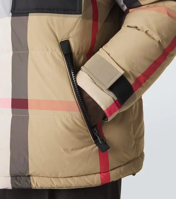 Burberry Reversible Hooded Down Jacket - Beige