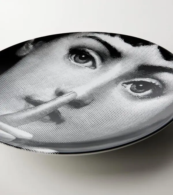 FORNASETTI Tema E Variazioni N.334 Porcelain Wall Plate