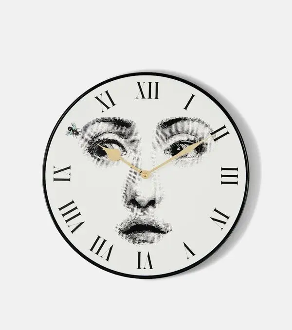 FORNASETTI Tema E Variazioni N.364 Wall Clock - Black