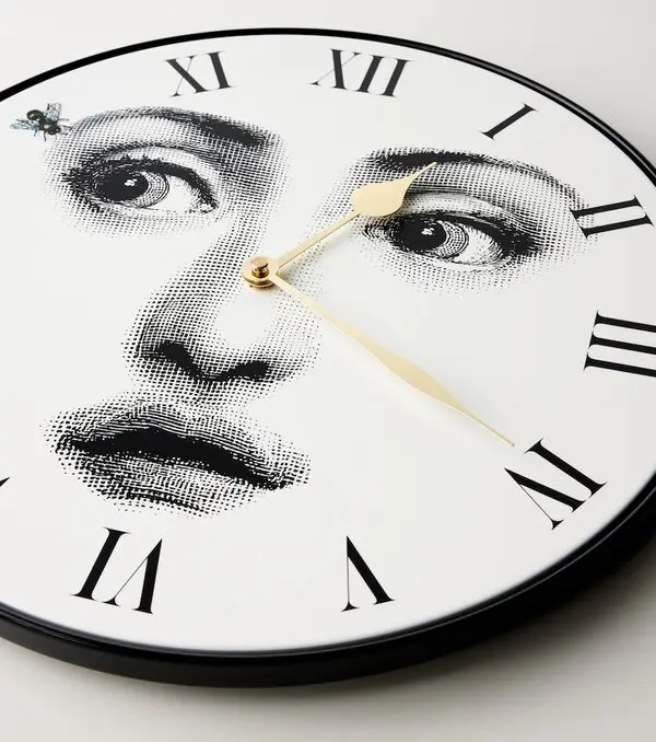 FORNASETTI Tema E Variazioni N.364 Wall Clock - Black
