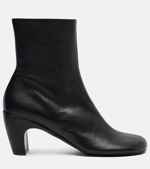 Dries Van Noten 65 Leather Ankle Boots