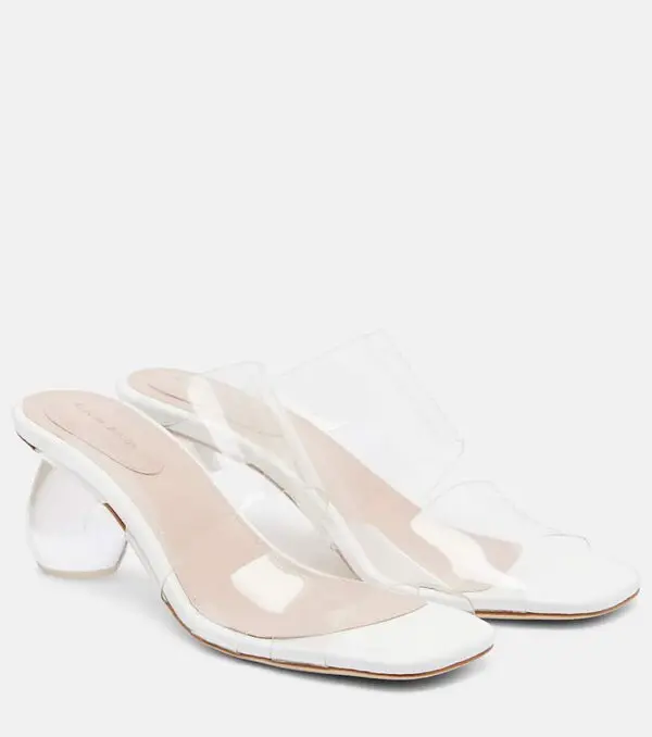 Simone Rocha Pu Mules - Transparent