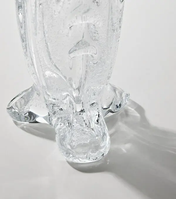 LOUISE ROE S.r. Vintage Drape Glass Vase