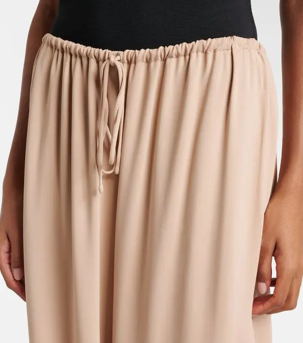 Tove Estelia Wide-leg Pants - Beige