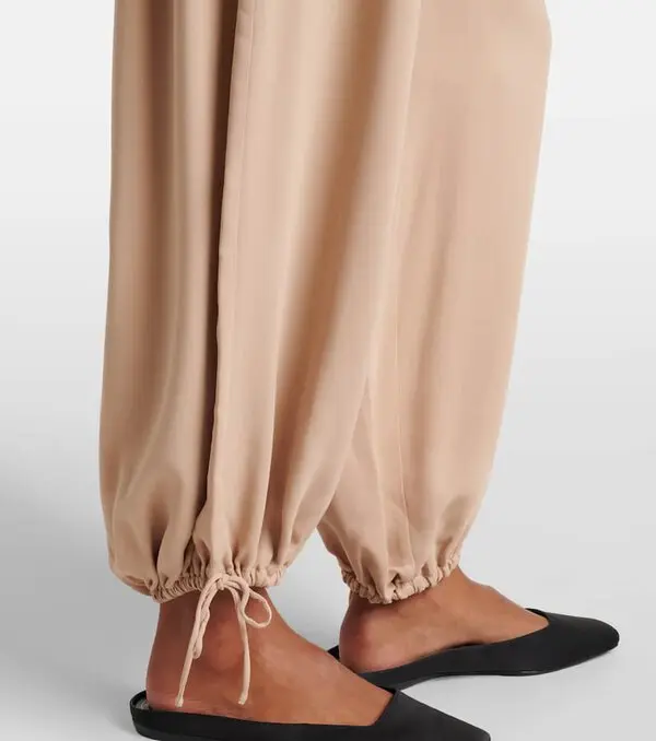 Tove Estelia Wide-leg Pants - Beige