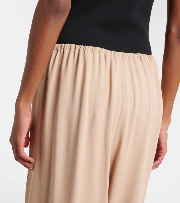 Tove Estelia Wide-leg Pants - Beige