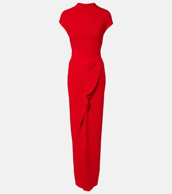 Tove Beth Ruffled Maxi Dress