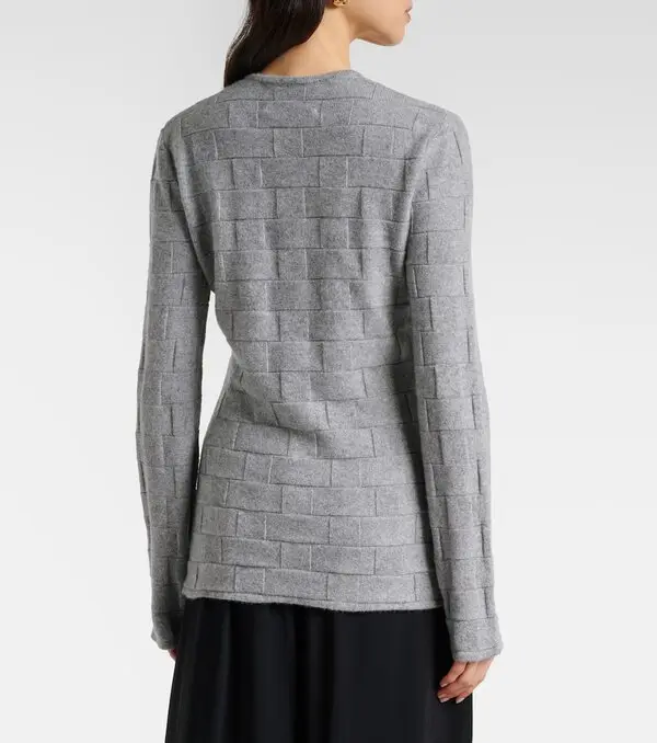 Tove Uma Cashmere Cardigan - Grey