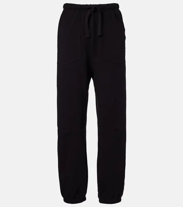 NILI LOTAN Cotton Sweatpants - Black