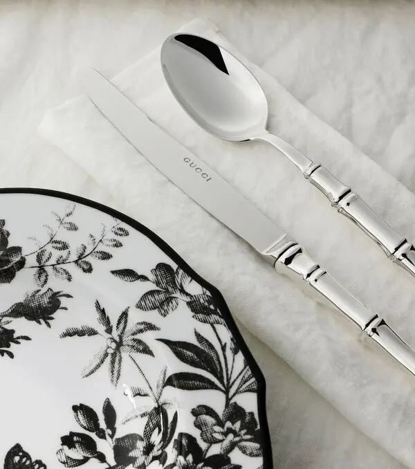 Gucci Set Of 2 -plated Knives