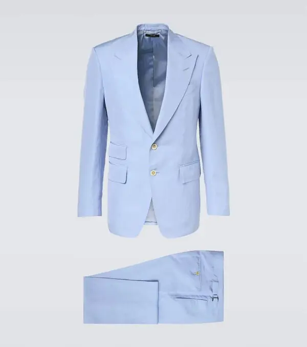 TOM FORD Silk And Linen Suit