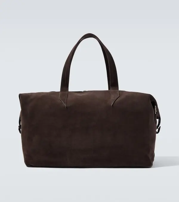 METIER Nomad Weekend Suede Duffel Bag - Grey