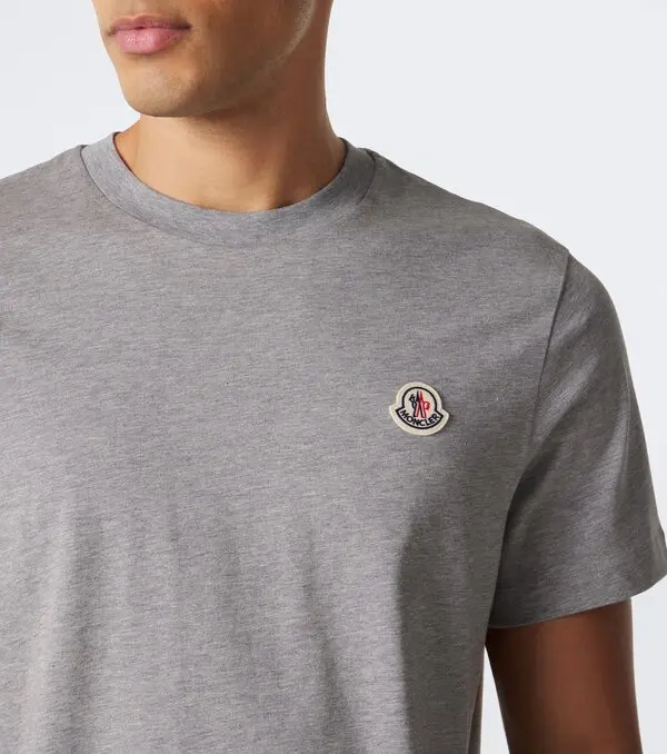 Moncler Set Of 3 Cotton Jersey T-shirts - Multicoloured