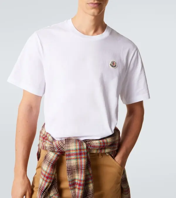 Moncler Set Of 3 Cotton Jersey T-shirts