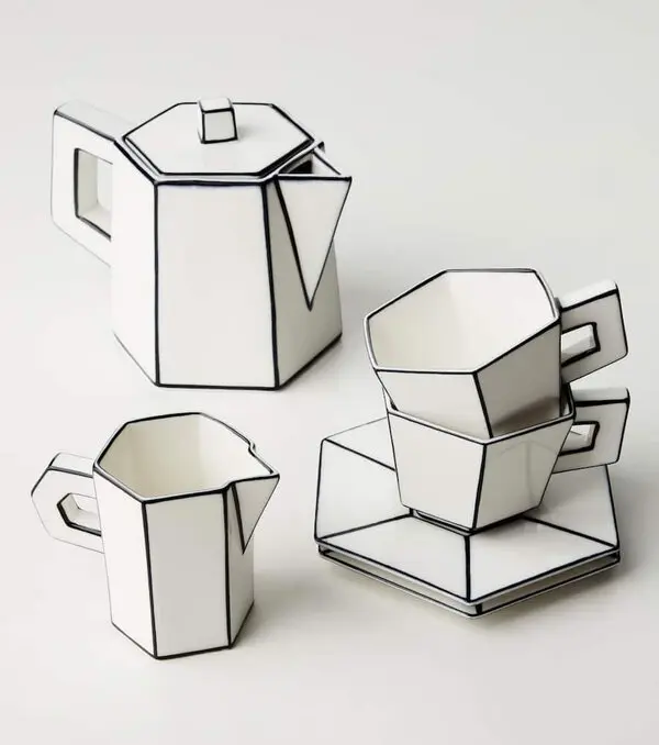 SERAX Carte Blanche Porcelain Coffee Set Annebet Philips