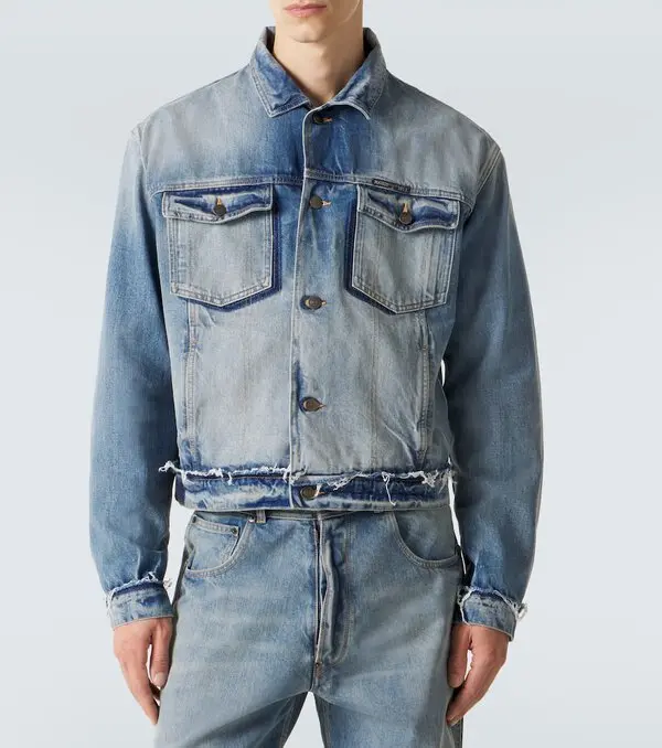 MAISON MARGIELA Distressed Denim Jacket