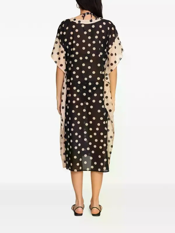 BRIGITTE Polka-dot Beach Dress