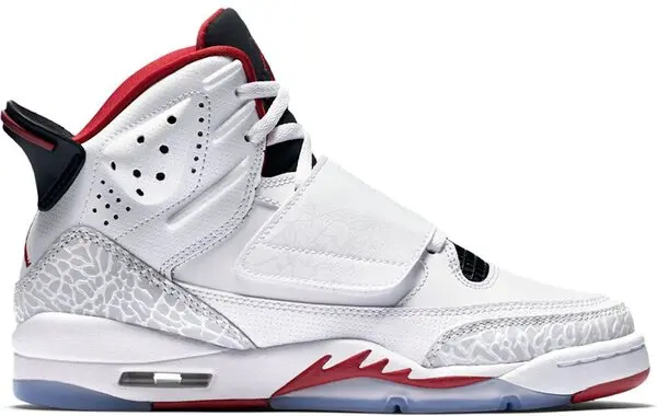 JORDAN Son Of Mars Sneakers - White/gym Red/black
