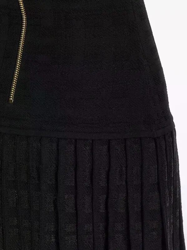 Balmain Button Knitted Mini Dress