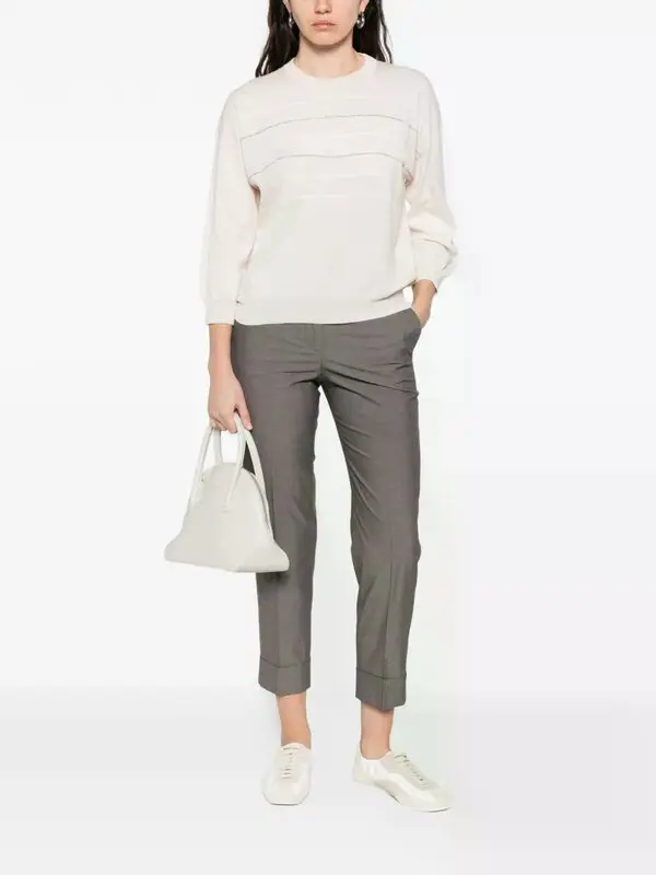 Peserico Cuffed Trousers