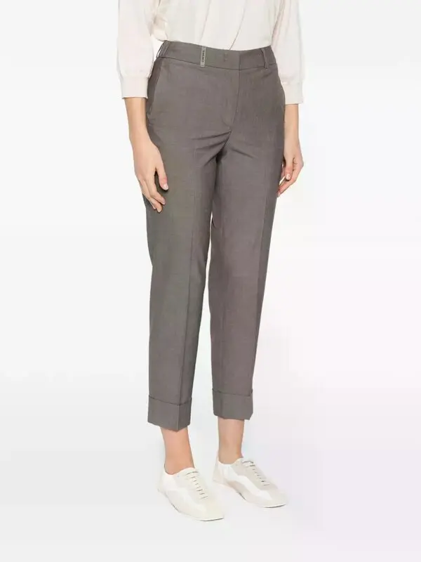 Peserico Cuffed Trousers