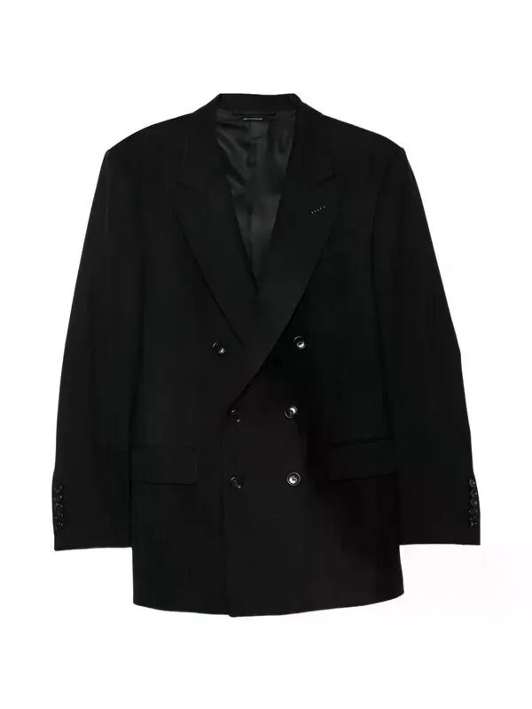 TOM FORD Double-breasted Pinstripe Blazer