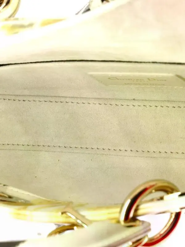 Dior Lady D-joy Printed Leather Small Satchel - Multicolour