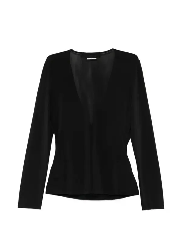 Karl Lagerfeld Draped Panelled Top