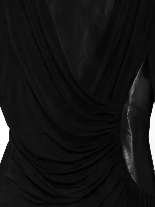 Karl Lagerfeld Draped Panelled Top
