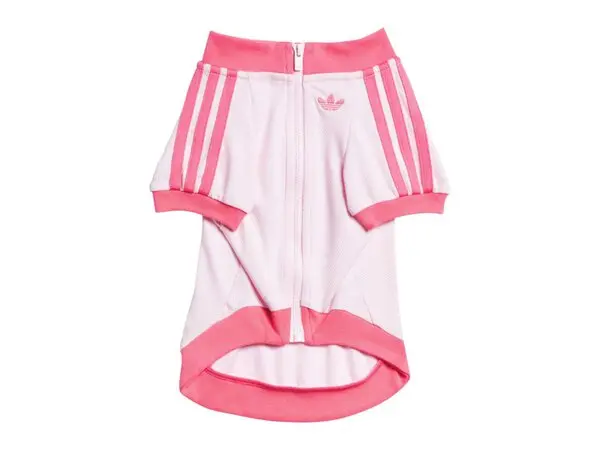 Adidas Classic Retro Waffle Jacket - Clear Powder Pink/natural Powder