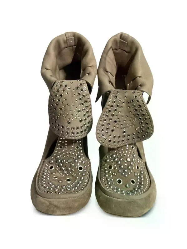 ISABEL MARANT VINTAGE Mossa Cut-out Ankle Boots