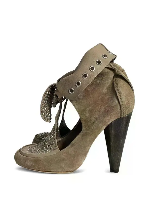 ISABEL MARANT VINTAGE Mossa Cut-out Ankle Boots